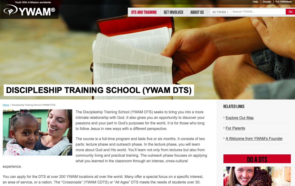 YWAM - Youth With A Mission - Who me, A Leader?